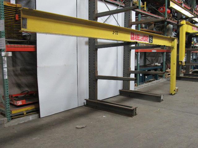 ABEL HOWE 1/2 TON Cantilever Jib Crane 20' Span Wall Mount | Bullseye ...
