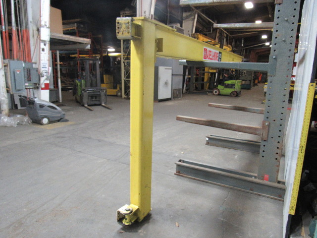 ABEL HOWE 1/2 TON Cantilever Jib Crane 20' Span Wall Mount | Bullseye ...
