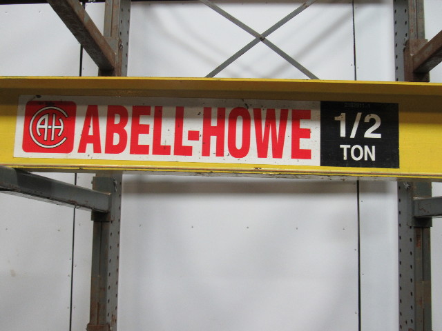 ABEL HOWE 1/2 TON Cantilever Jib Crane 20' Span Wall Mount | Bullseye ...