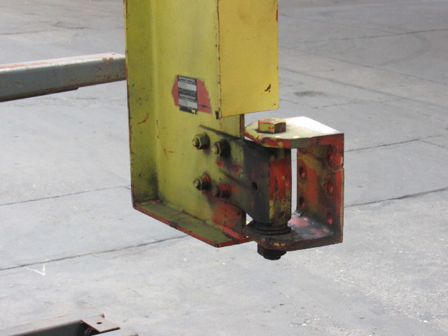 BEACON LINE 2 TON Jib Crane 16' Span Wall/Column Mount 15"Tx5-1/2"W ...