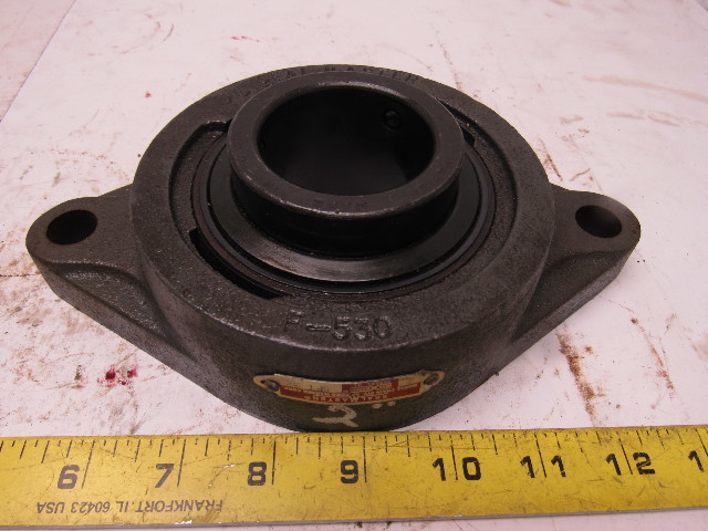 Sealmaster SFT-32 Two Bolt Flange Mount Ball Bearing 2" Bore | Bullseye ...