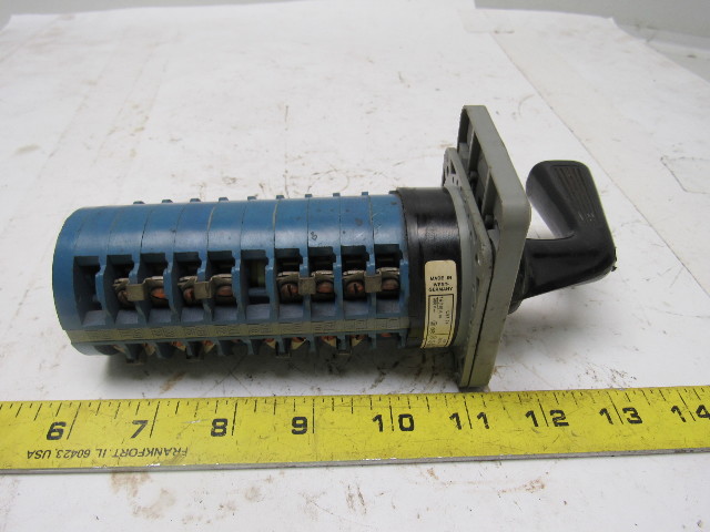 Kraus & Naimer C20B267 9 Position Rotary Selector Switch W/Handle ...