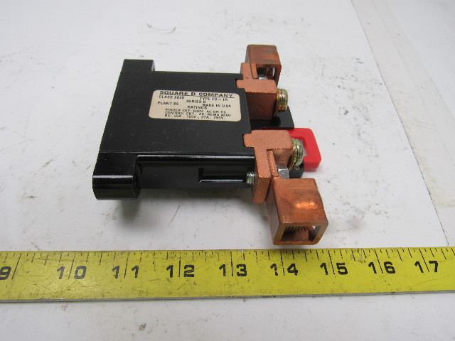Square D 9065 FO1R Thermal Overload Relay Melting Alloy Starter Lathe ...