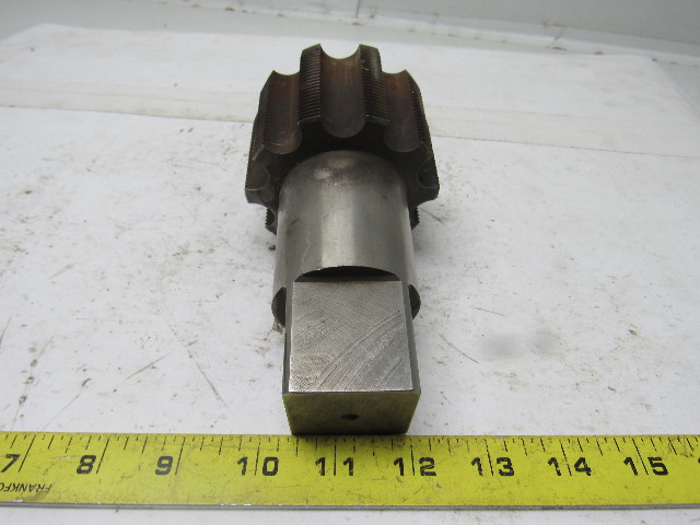 Morse 3-1/4"-12 Plug Tap 10 Flute HSS 2" Flute Length 5-3/4" OAL ...