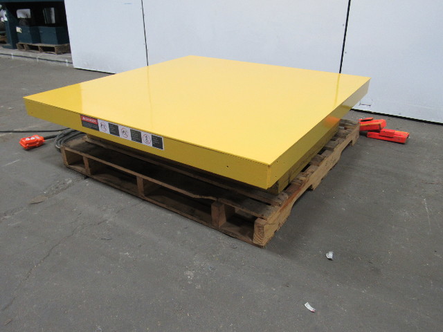 ADVANCE LIFTS TSL-248 2000 LB Lift Table 115V 10"-58-1/2"Height 48"x48 ...