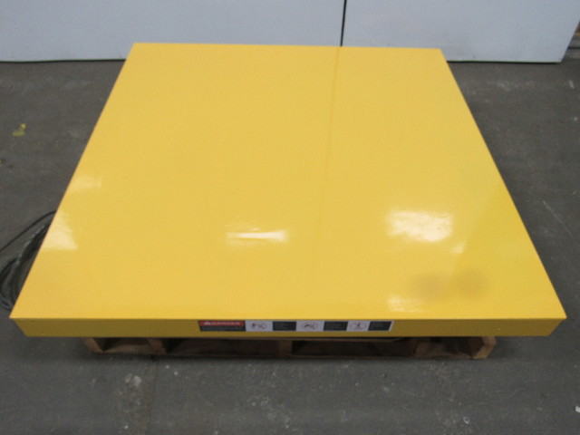 ADVANCE LIFTS TSL-248 2000 LB Lift Table 115V 10"-58-1/2"Height 48"x48 ...