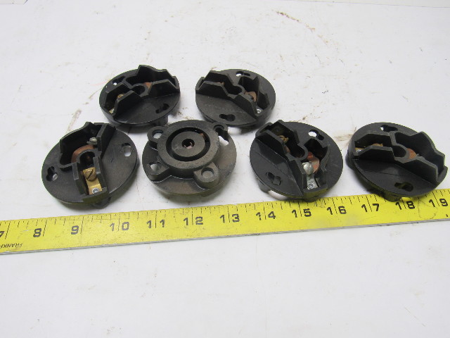 Appleton VPT-7 Phenolic Terminal Block W/Spring Leaf Contacts Lot of 6 ...