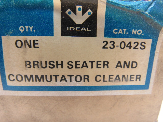 IDEAL 23-042S Brush Seater & Commutator Cleaner 8"x3"x2" NAED 3250 Soft ...