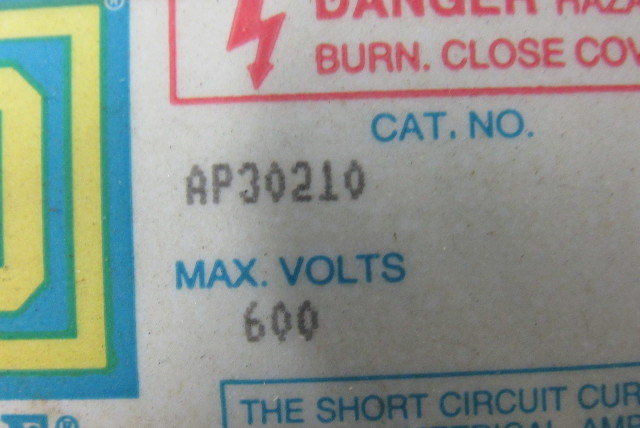 SQUARE D PTB302G /AP302-10 600V 225A 3P 3W Plug In Busway Busbar & Tap ...