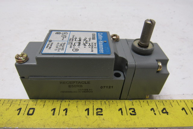 Cutler Hammer/Eaton E50BR1 Limit Switch Side Rotary | Bullseye ...