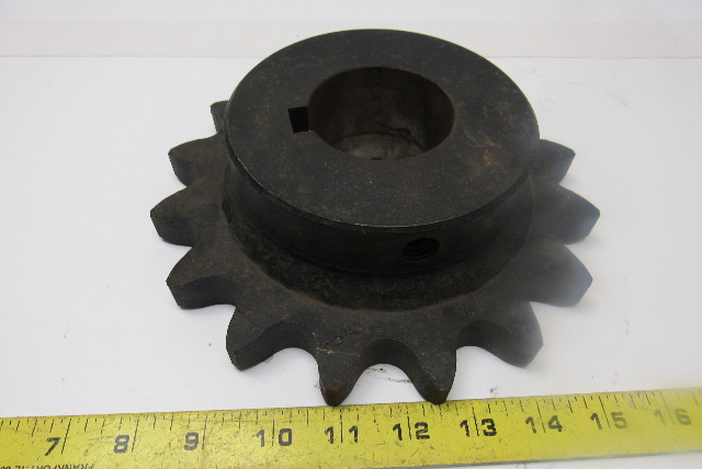 Martin 120B16H #120 Single Row 2-7/16" Keyed Bore 16 Tooth Sprocket ...
