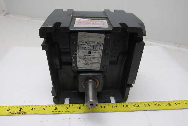 US Motors 55639/N12N Gearbox Speed Reducer 40:1 Ratio 0.6HP 1750RPM ...