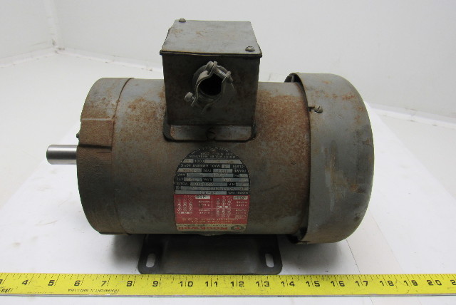 Rockwell 60-056 2HP Electric Motor 230/460V 3PH 1725RPM 145T Frame ...