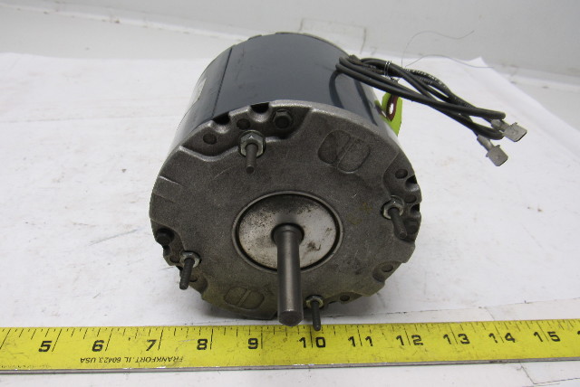 Emerson F48HXDZP-2106 1/12HP Electric Motor 230V 1 Phase 1550RPM 42Y ...