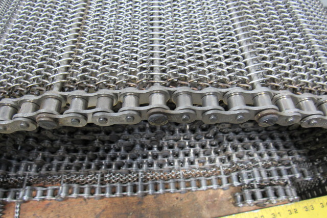 Stainless Steel Balanced Weave Chain Drive Wire Mesh Conveyor Belt 35 ...