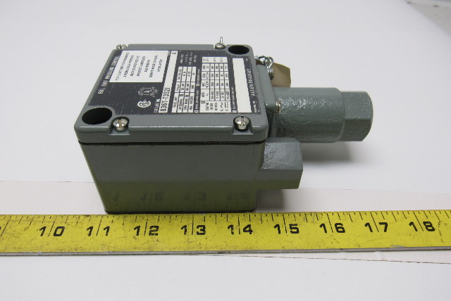Allen Bradley 836T-T352J Ser. A Pressure Control Switch Adj. Range 400 ...