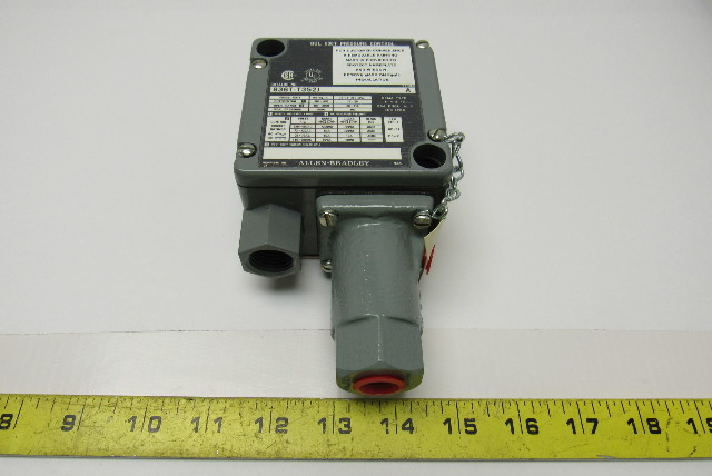 Allen Bradley 836T-T352J Ser. A Pressure Control Switch Adj. Range 400 ...