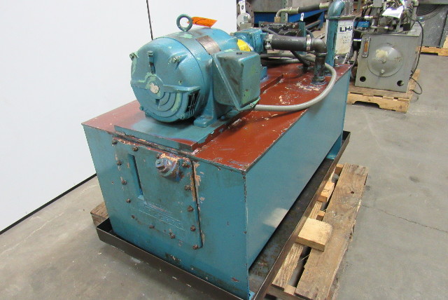 VICKERS UG270 80 10 HP 75 GALLON Hydraulic Power Unit 3000 PSI Max ...