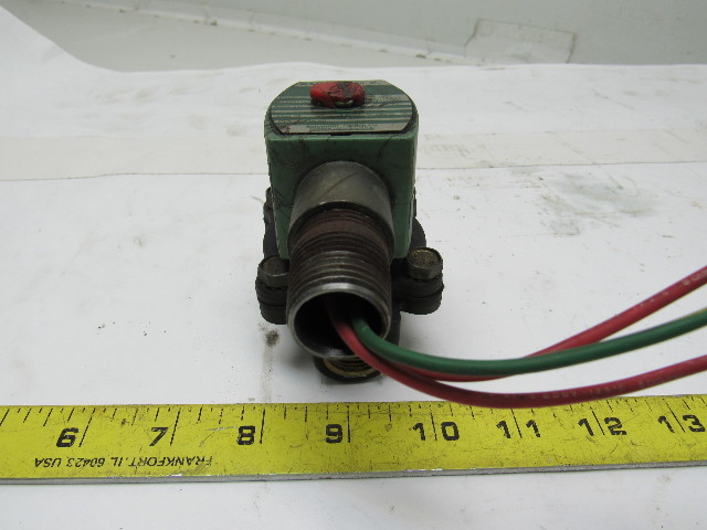 Asco Red Hat 8210G2 Solenoid Valve 1/2" NPT Air Water Gas Light oil 6 ...