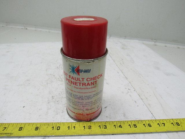 NDT Fault Check Penetrant 9.5oz Liquid Spray | Bullseye Industrial Sales