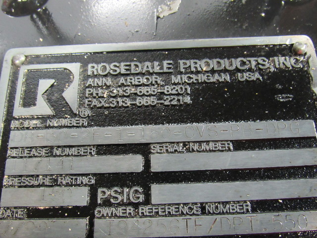 ROSEDALE D8-30-2F-1-150-CVS-PB-DPG Dual Filter Housing Basket Strainer ...