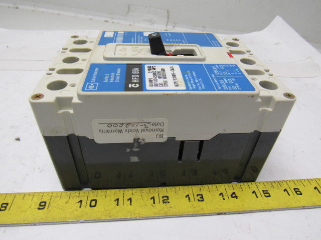 Cutler Hammer HFD3040 40A 3 Pole Circuit Breaker 600V | Bullseye ...