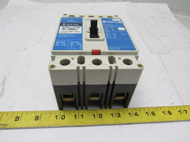 Cutler Hammer HFD3040 40A 3 Pole Circuit Breaker 600V | Bullseye ...