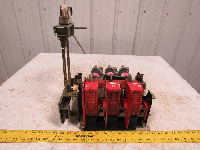 Square D 9422 TF2 Ser. B 200A Fusible Disconnect Switch 3 Pole 600V W ...