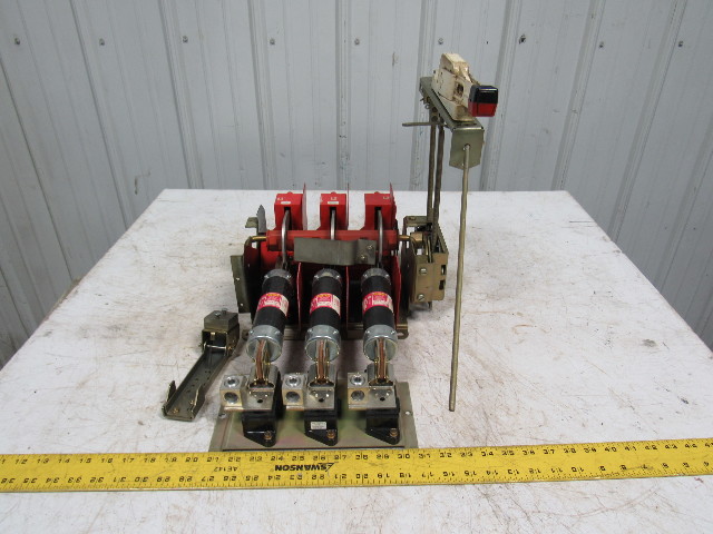 Square D 9422 TF2 Ser. B 200A Fusible Disconnect Switch 3 Pole 600V W ...