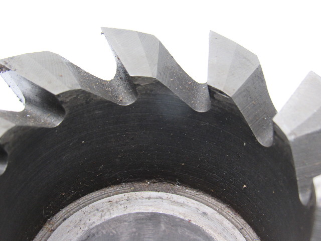 B&S 3.50"x 1.75" 12 Flute Shell Mill Milling Cutter HHS 1-1/2" Arbor ...