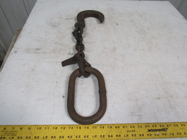 Branches Single Leg 1/2" X 2' Chain Sling WLL12000 Grade 800 W/Foundry ...