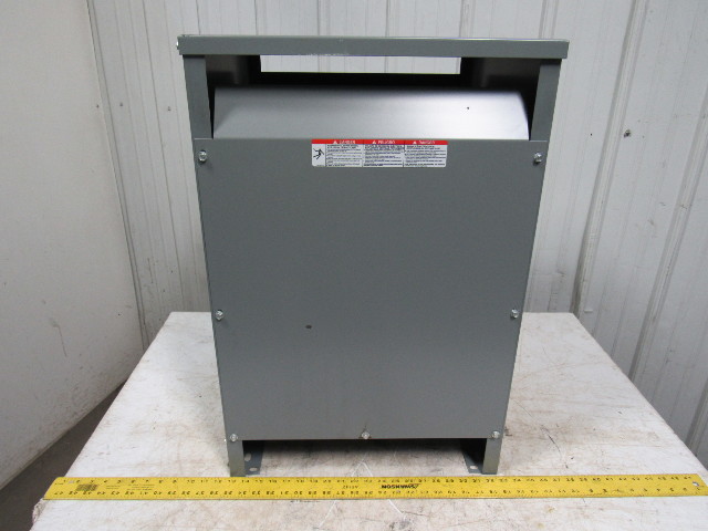 SQUARE D 45T3H 45kVA 54 AMP Transformer HV480 LV208Y/120 Class AA ...