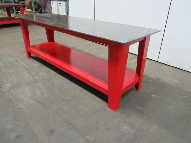 97x32x33"Heavy Duty Steel Welding Layout Assembly Work Bench Table1/2 ...