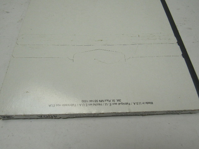 3M 02002 Wet Or Dry Abrasive Sandpaper 413Q 9" x 11" 400A Box Of 43 ...