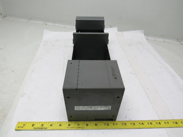 A-B Allen Bradley 1746-A10 & 1746-P4 SLC500 10 Slot Rack Chassis W ...