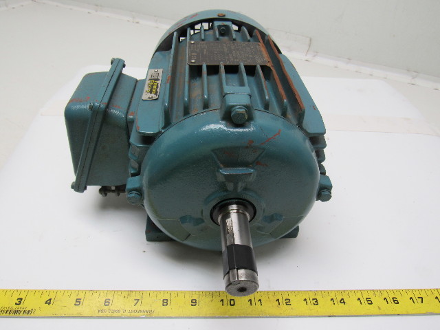 WEG 00236EP3E145T 2Hp Electric Motor 208-230/460V 3Ph 145T Frame ...