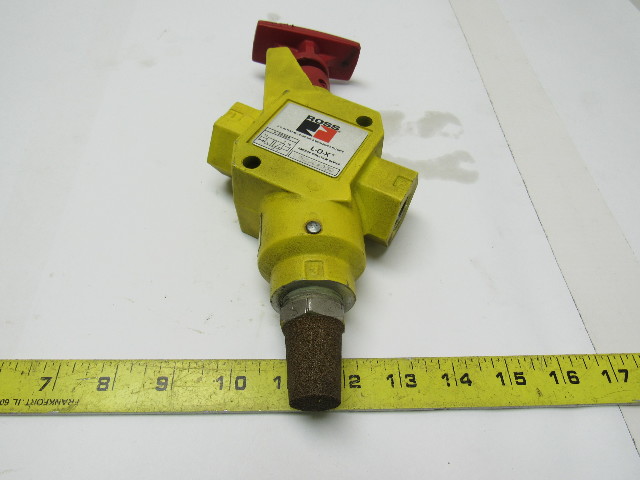 Ross Controls Y1523C4002 Air Dump Valve Lockout and Exhaust W/Muffler 1 ...