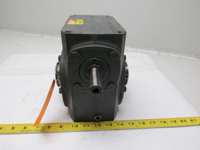 Boston Gear Series 100 Gear Box Speed Reducer Hollow Shaft 60:1 Ratio ...