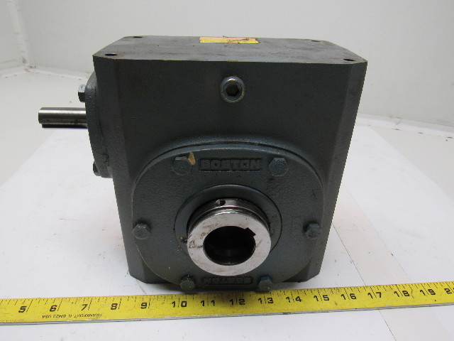 Boston Gear Series 100 Gear Box Speed Reducer Hollow Shaft 60:1 Ratio ...