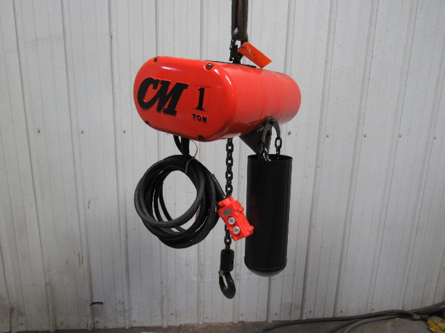 CM Lodestar Classic Model L 1 Ton 230/460V Electric Chain Hoist ...