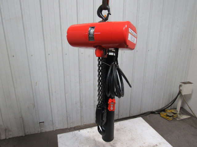 CM Lodestar Classic Model RT 3 Ton 110V Electric Chain Hoist | Bullseye ...