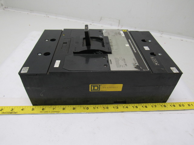Square D MAL36450 Molded Case Circuit Breaker 450A 600V 250VDC 3-Pole ...