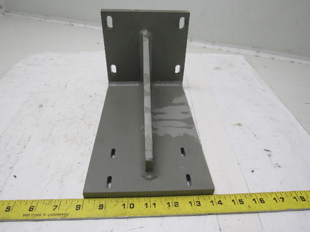 Steel Welded Webb Right Angle Plate Machine Mounting Bracket 10-1/2"x6 ...