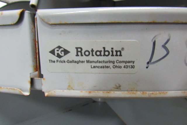 Rotabin 1308-95 34" Merchandising Revolving Retail Bin W/8 Shelves 5 ...