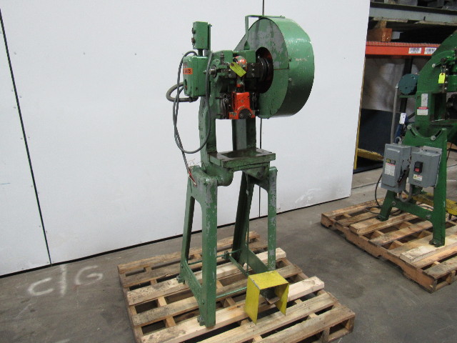 Rousselle No. 0 Mechanical OBI Punch Press 5 Ton 1-1/4" Stroke 4 ...
