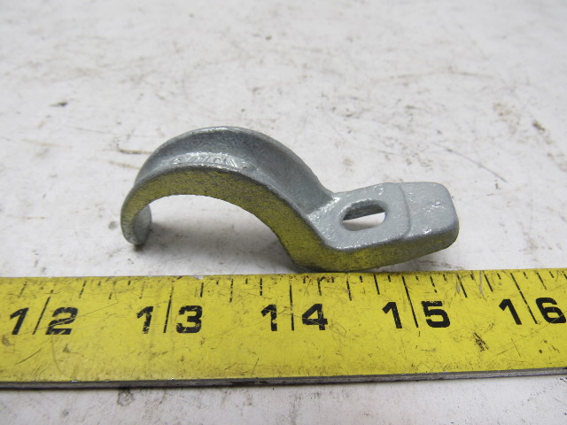 O-Z/Gedney 14-100G 1" Malleable Iron 1 Hole Strap Rigid Conduit IMC Lot ...
