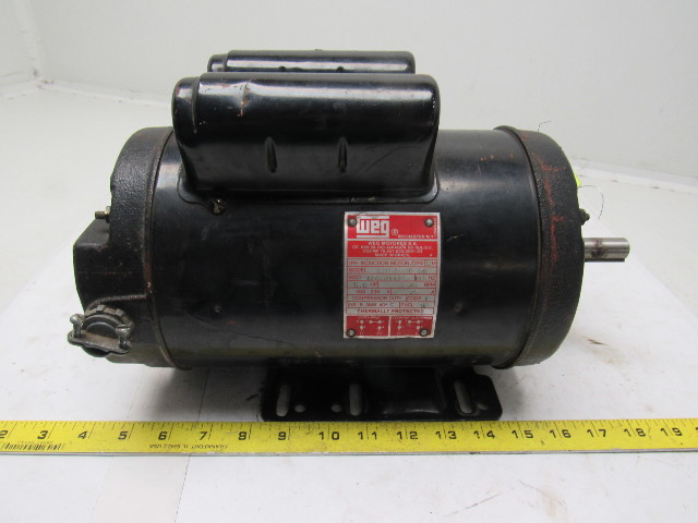 WEG XCD 5 36 56 208-230V 60 Hz. Compressor Duty Motor 1 Phase 5/8 ...