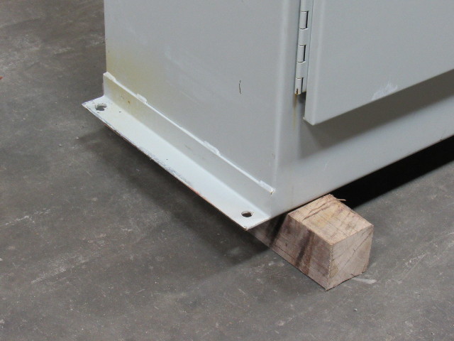 Hoffman 119"x72"x18" 3 Door Electrical Disconnect Enclosure Cabinet ...