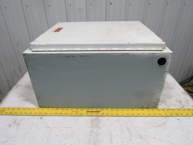 Hoffman A242012LP Electrical Enclosure Continuous Hinge W/Clamps 24" X ...