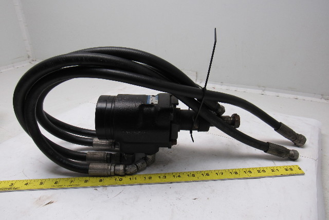 Eaton Char-Lynn 211-1079-001 Steering Control Unit W/ Hoses Raymond 019 ...